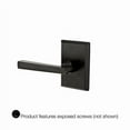 Baldwin Reserve Entaprsr481 Entry Taper Lever Handle and Rustic Square ...