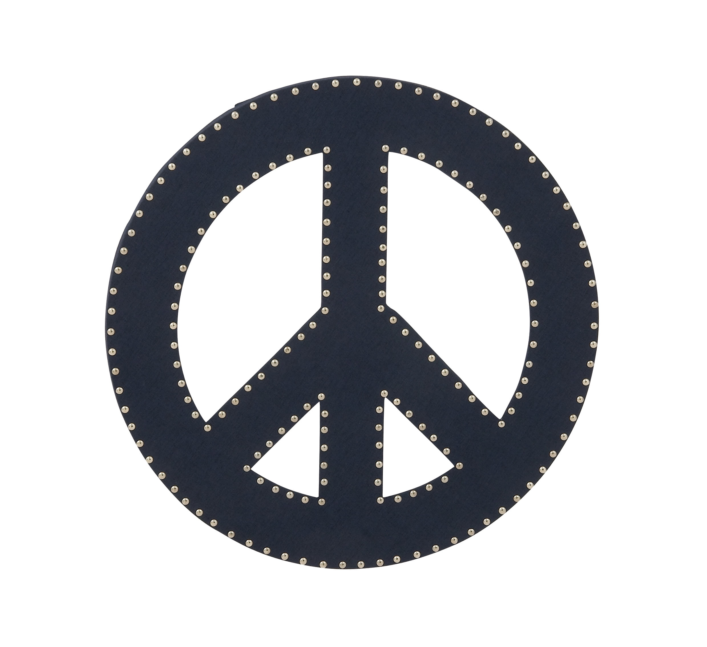 Blue Wood Peace Sign - Walmart.com
