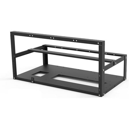 Mining Rig Frame, 6 GPU Steel Open Air Miner Mining Computer Frame Rig ...