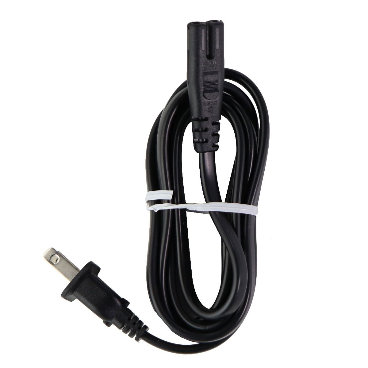 I-Sheng (IS-033) 6Ft 125V 7A 2-Prong Power Cable - Black (Refurbished ...