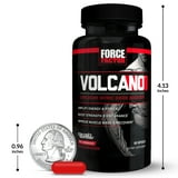 Force Factor VolcaNO Pre Workout + Nitric Oxide Booster, 60 Ct ...