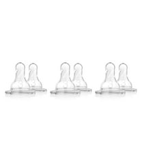 Dr. Brown's Natural Flow Level 3 Silicone Nipples, 8 Count, Ideal for ...