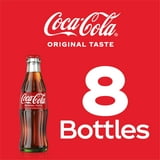 Coca-Cola Classic COKE Soda Pop, Refreshing Taste, 8 fl oz Glass ...
