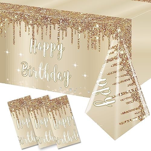 FGTHBF-90th Birthday Party Supplies 90th Birthday Disposable Tableware ...