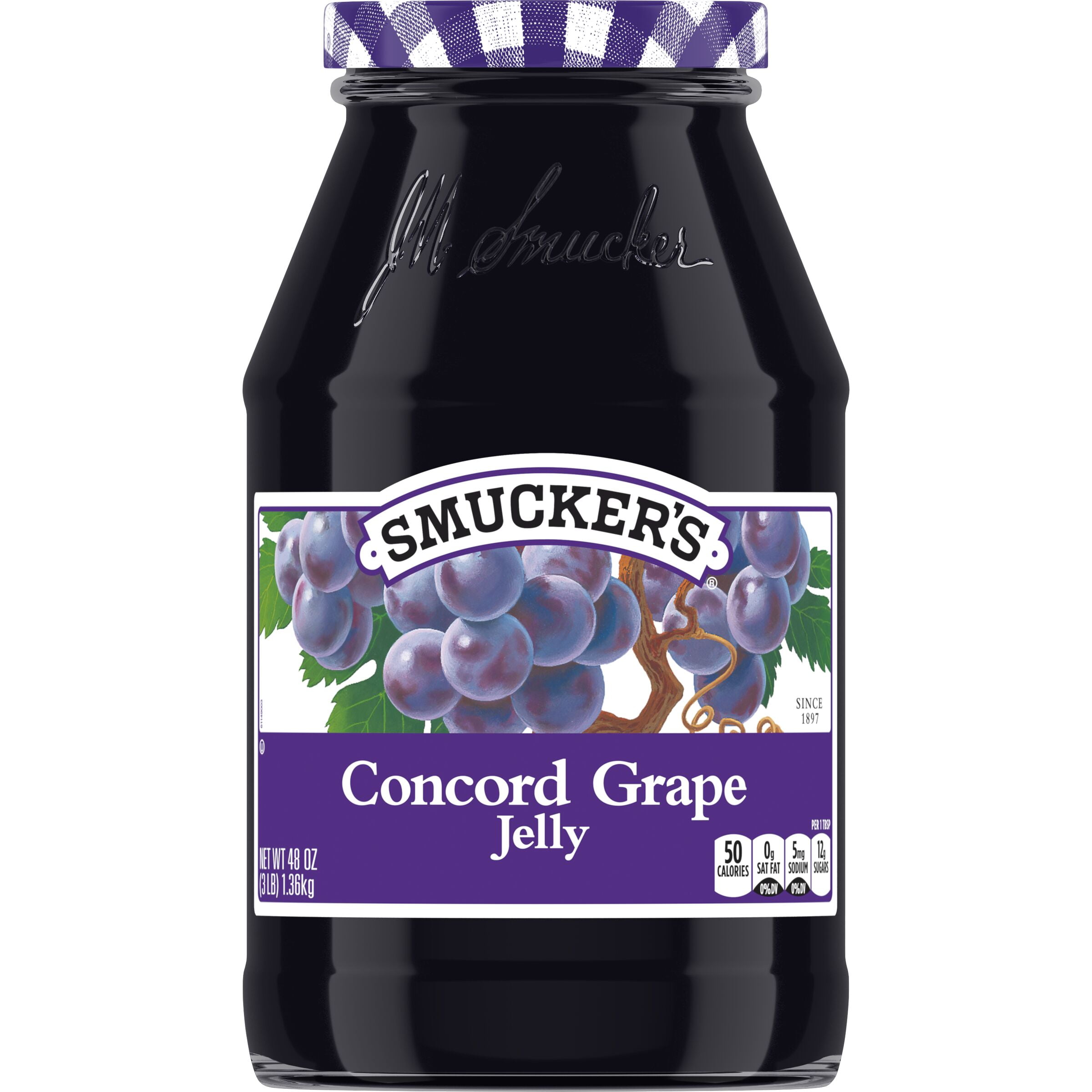 Smucker's Concord Grape Jelly, 48 Ounces - Walmart.com