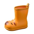 Angala Boys Rain Boots Mid Calf Capybara Design Waterproof Lightweight ...