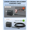 9.8FT Extra Long for Switch 2 Charger Cable, 60W USB-C Fast Charging ...