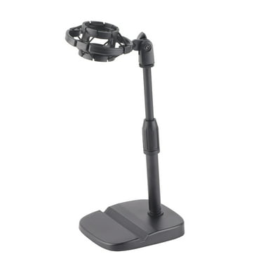Pyle Universal Adjustable Desktop Microphone Stand - Tabletop Mic ...