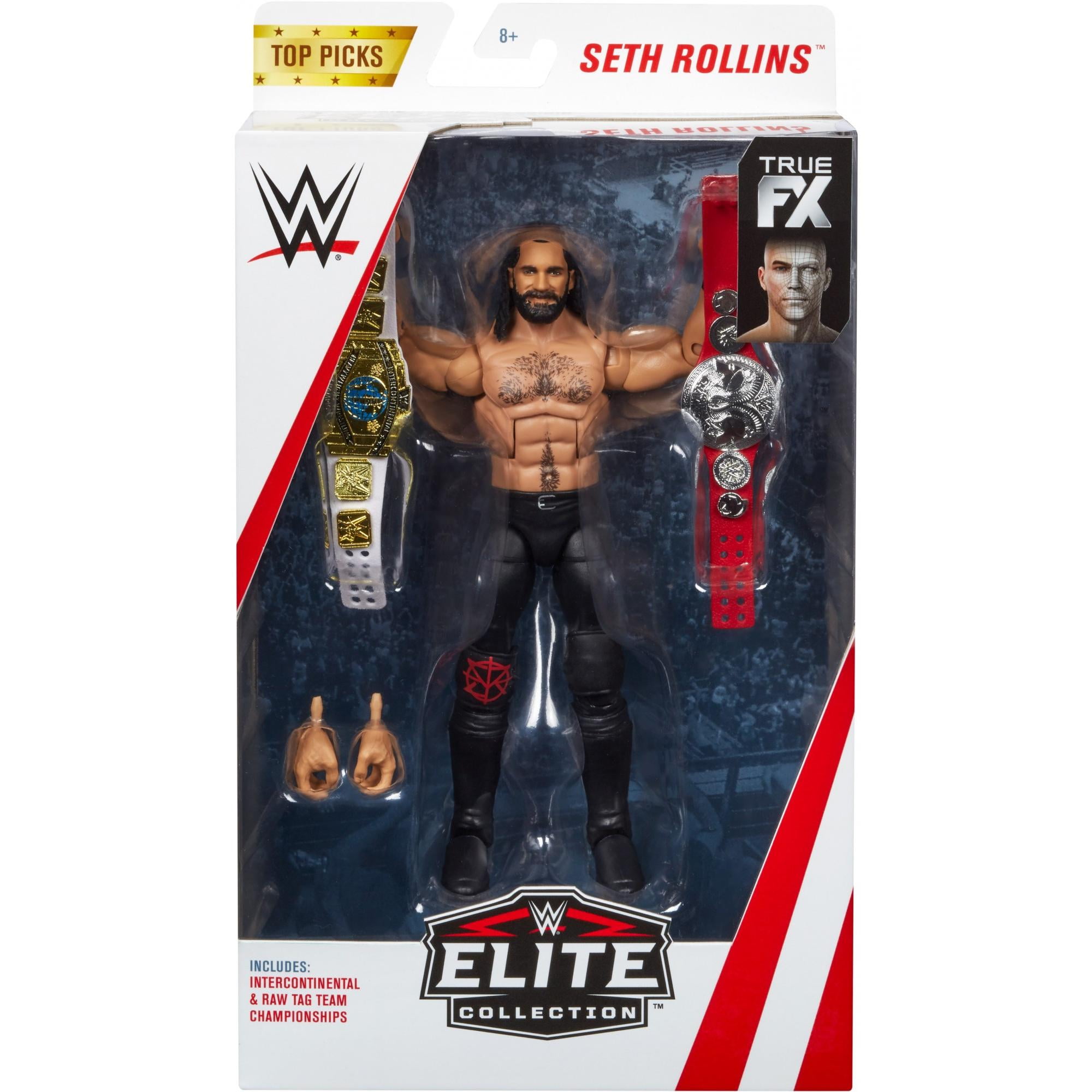 SETH ROLLINS Elite 45 WWE Mattel Action Figure Toy In Stock On Hand ...