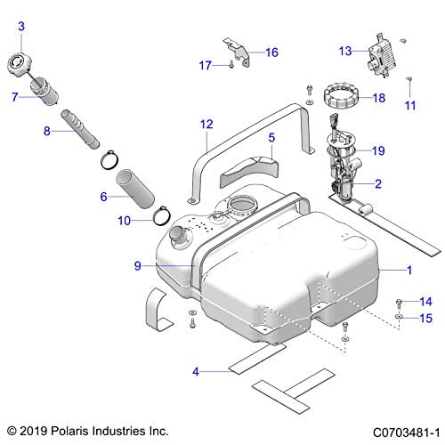 Polaris 2521997 Asm-Fuel Pump Control Module RZR 4 Pro Turbo XP ...