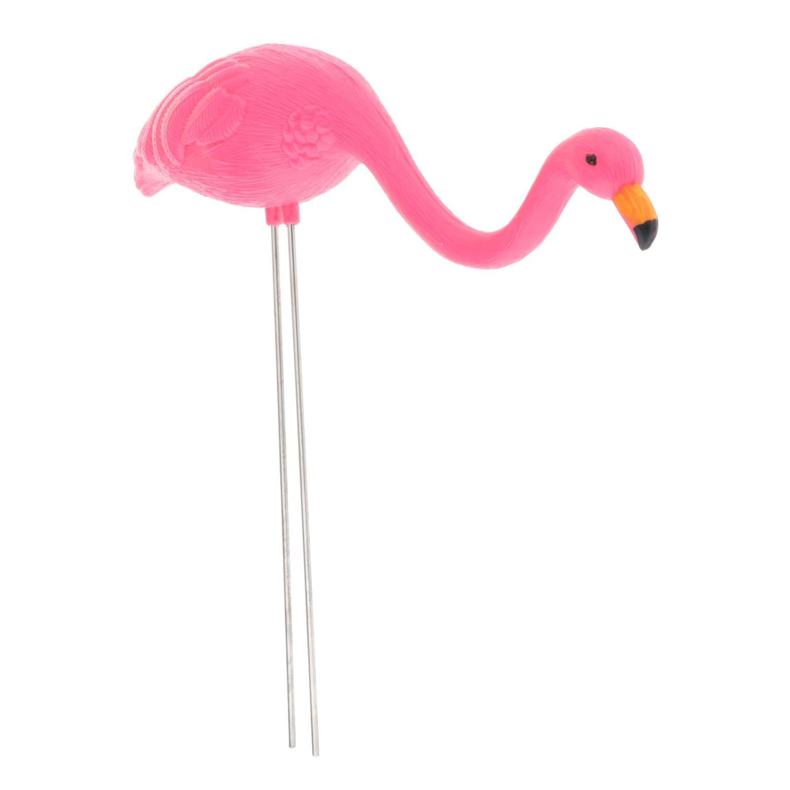 Flamingo Garden Stake Statue Figurines Yard Ornament Patio Sculpture ...