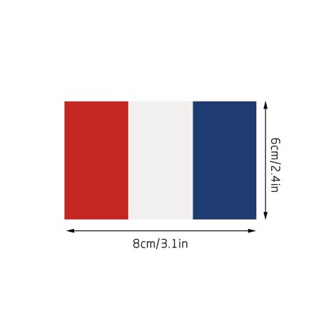 Waterproof Disposable World Cup Tattoos Stickers Football Fans Flag ...