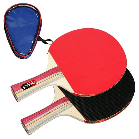 Quality Ping Pong Paddles Table Tennis Rackets 2 Long Handle Ping Pong ...