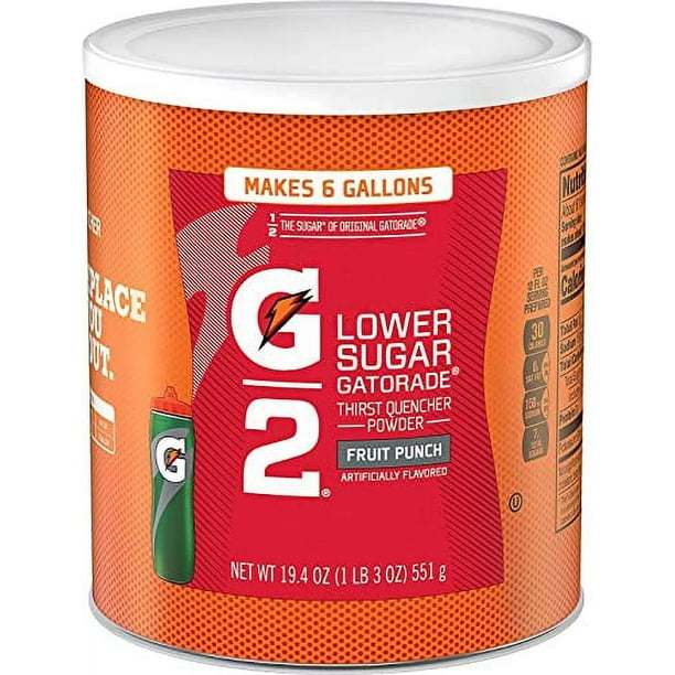 Gatorade Perform G2 02 Perform Thirst Quencher Instant Powder Fruit ...