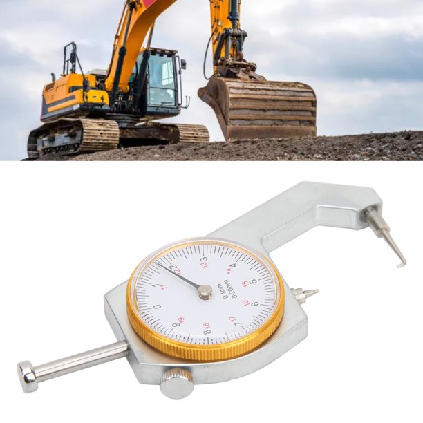 Curved Tip Thickness Meter, Easy Carry 0 To 20mm Accurate Curved Tip ...