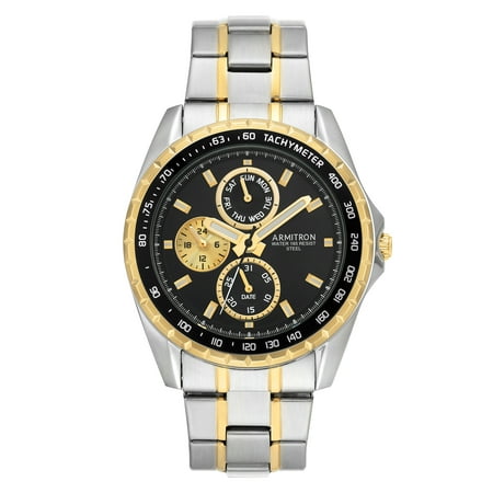 Armitron - Armitron Men's Two-Tone Stainless Steel Watch - Walmart.com