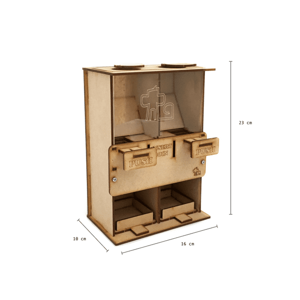 Máquina de Dulces Monkits Kit didáctico MDF | Bodega Aurrera en línea