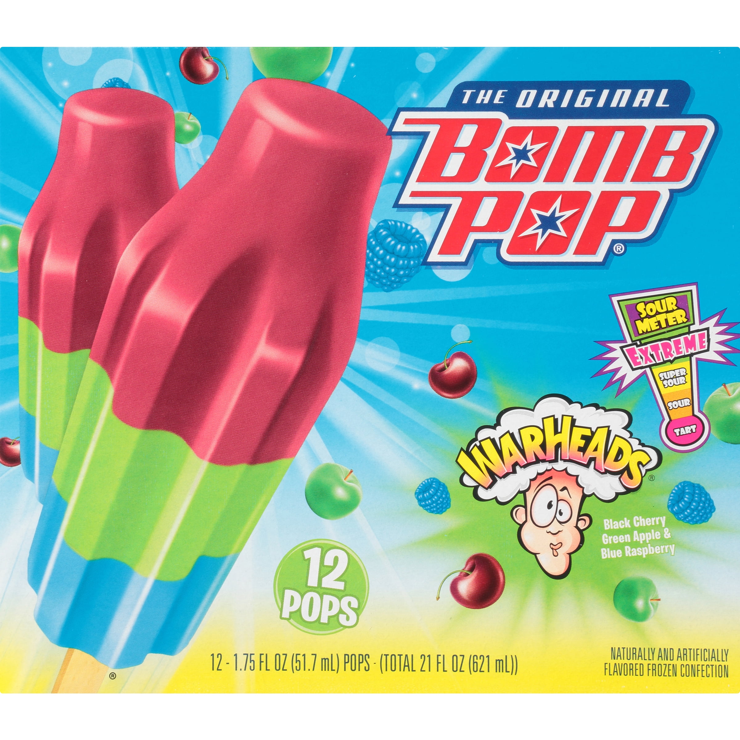 Warhead Popsicles Nutrition Facts | Besto Blog
