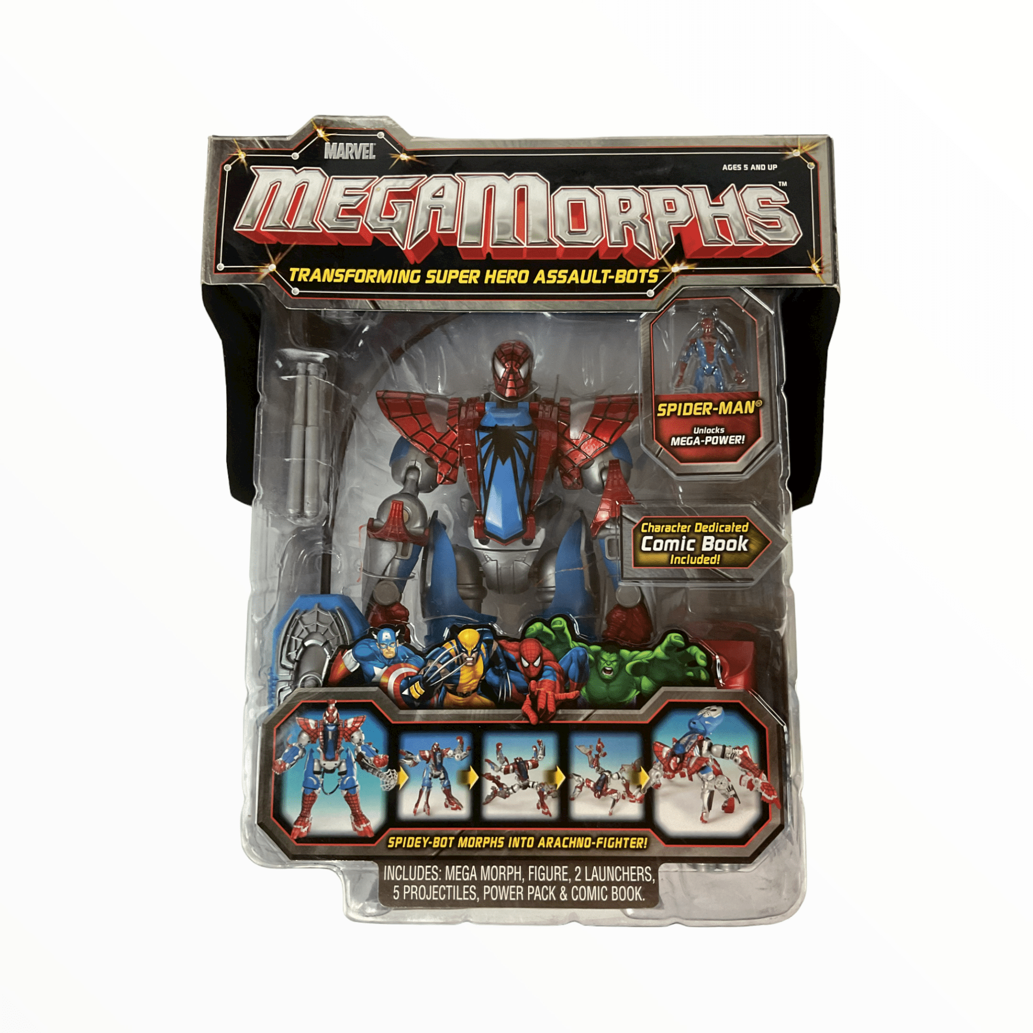 Marvel Mega Morphs Spider Man - Walmart.com
