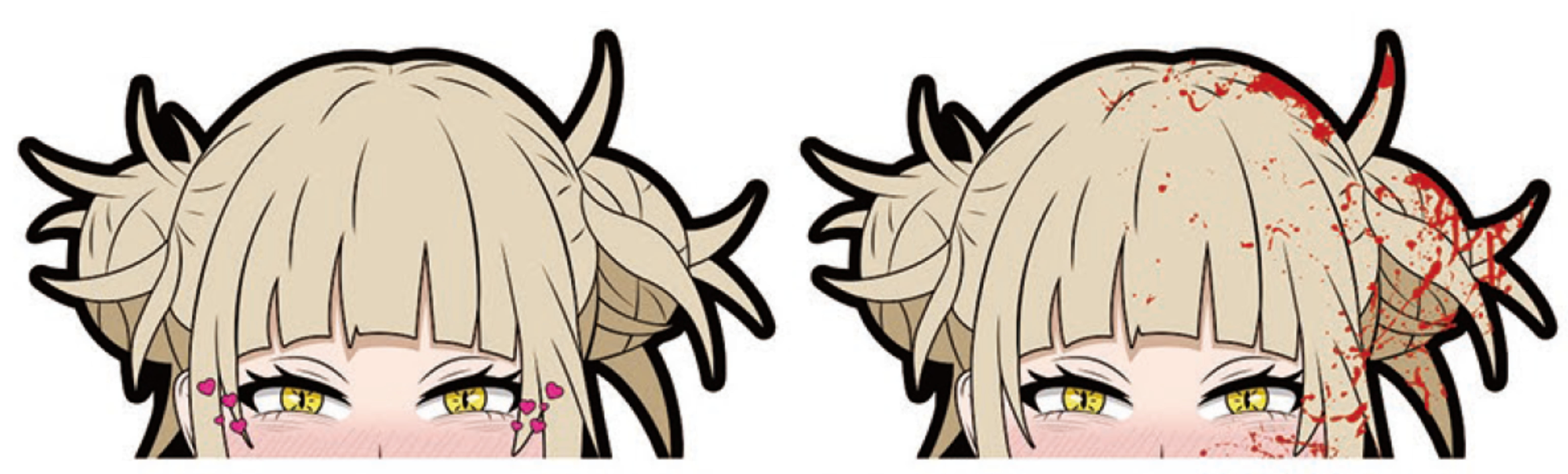 My Hero Academia Himiko Toga 3D Anime Lenticular Motion Flip Sticker ...