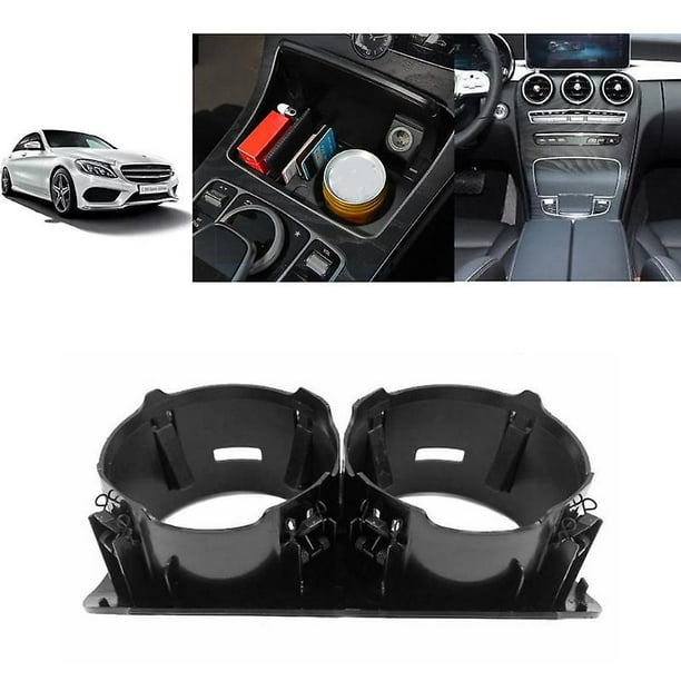 Vehicle Front Console Insert Frame Water Cup Holder Compatible--for ...