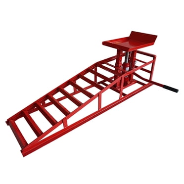 INTBUYING Foldable Car Ramp Portable Fold Lightweight Ramp for Car ...