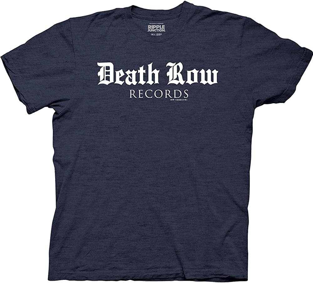 Ripple Junction Death Row Records Blackletter Logo Crew T-Shirt ...