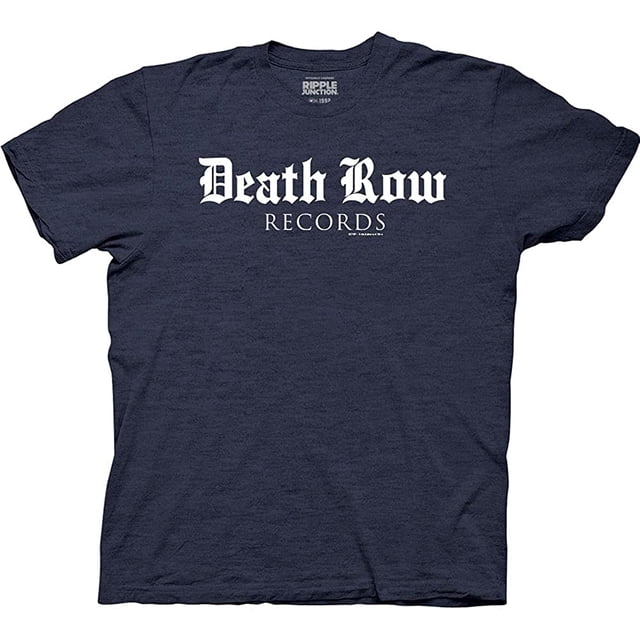 Ripple Junction Death Row Records Blackletter Logo Crew T-Shirt ...