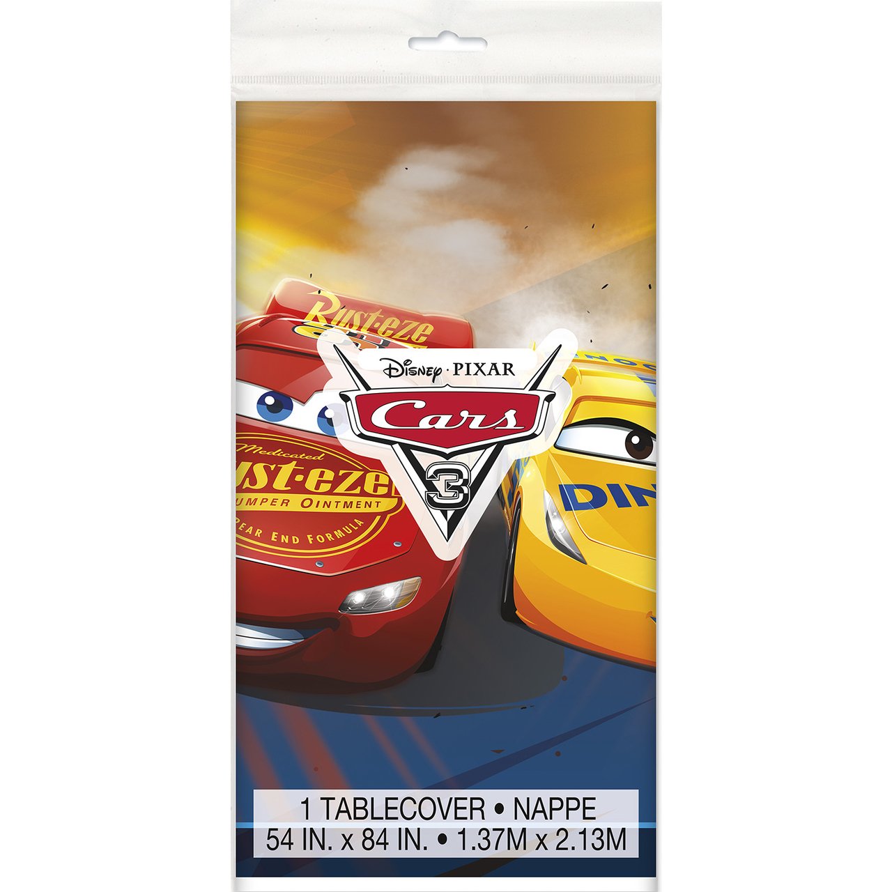 Disney Cars III Plastic Table Cover - Walmart.com