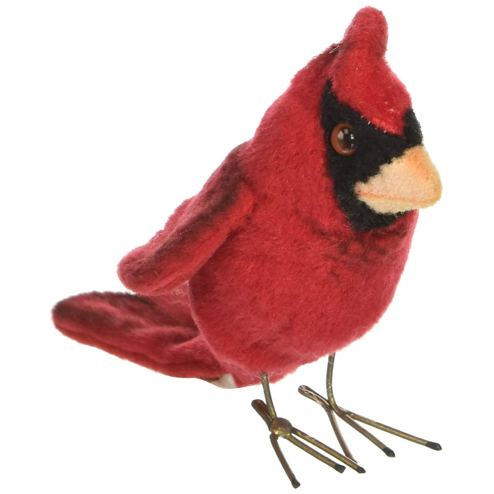 Hansa Red Cardinal Plush Toy - Walmart.com - Walmart.com