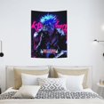 Beach Grimmjow Anime Tapestry Indian Wall Hanging Tapestries Room Decor ...