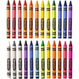 Binney & Smith CrayolaR Standard Crayon Set, Lift-Lid Box, Assorted ...
