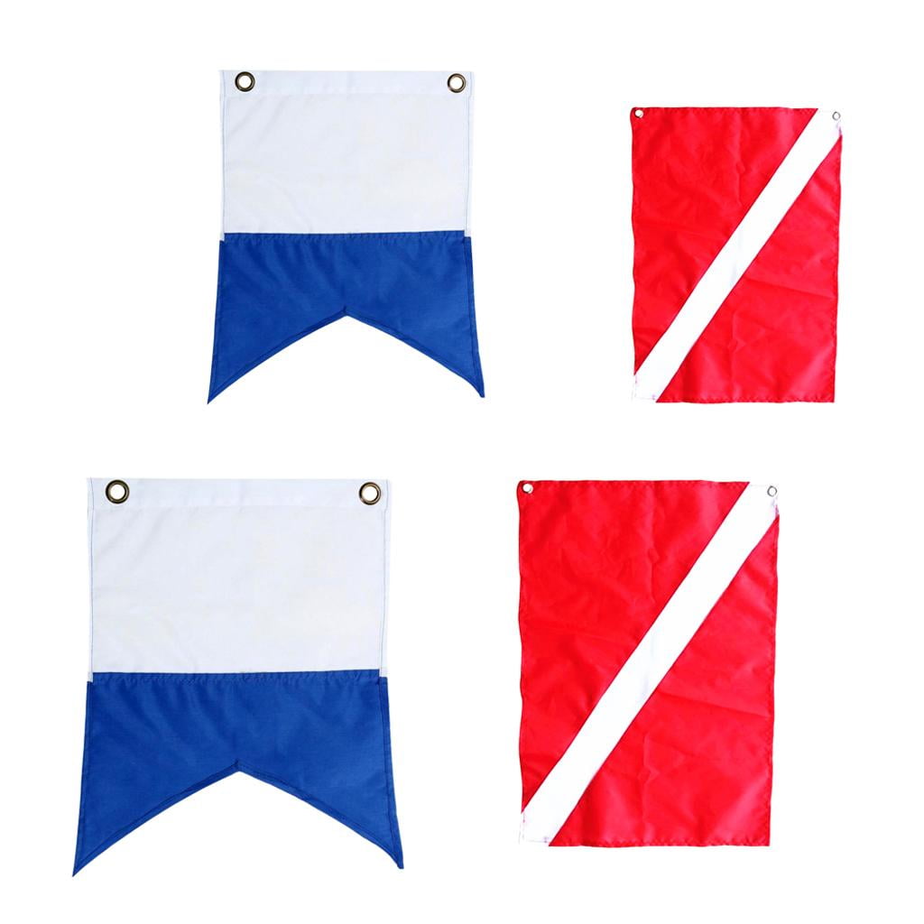 4pcs Banderas de Buceador diver Flag Herramienta Imprescindible para ...