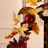 VALERY MADELYN 8Ft Pre Lit Lighted Harvest Fall Artificial Garland ...