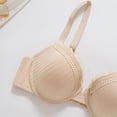 COMVALUE Women's Body Full Coverage Push Up Bra, Bras for Women (Beige ...