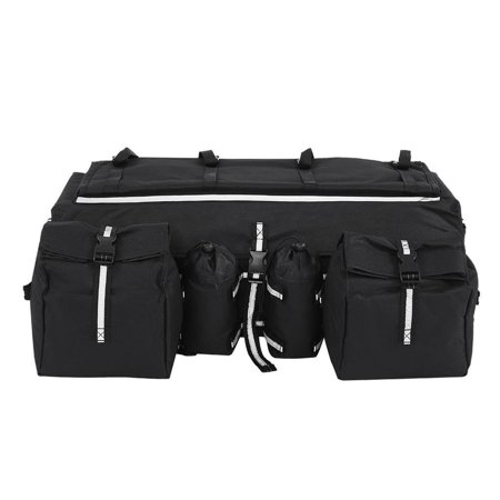 ATV Rear Rack Soft Luggage Storage Cargo Rear Rack Bag Atv Gear Pack ...