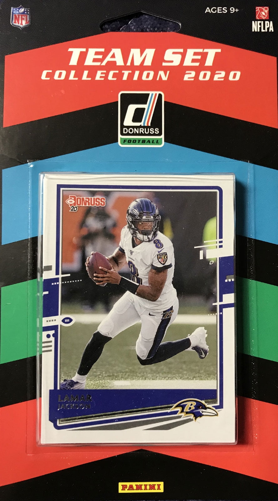 Baltimore Ravens 2020 Donruss Factory Sealed 11 Card Team Set with ...