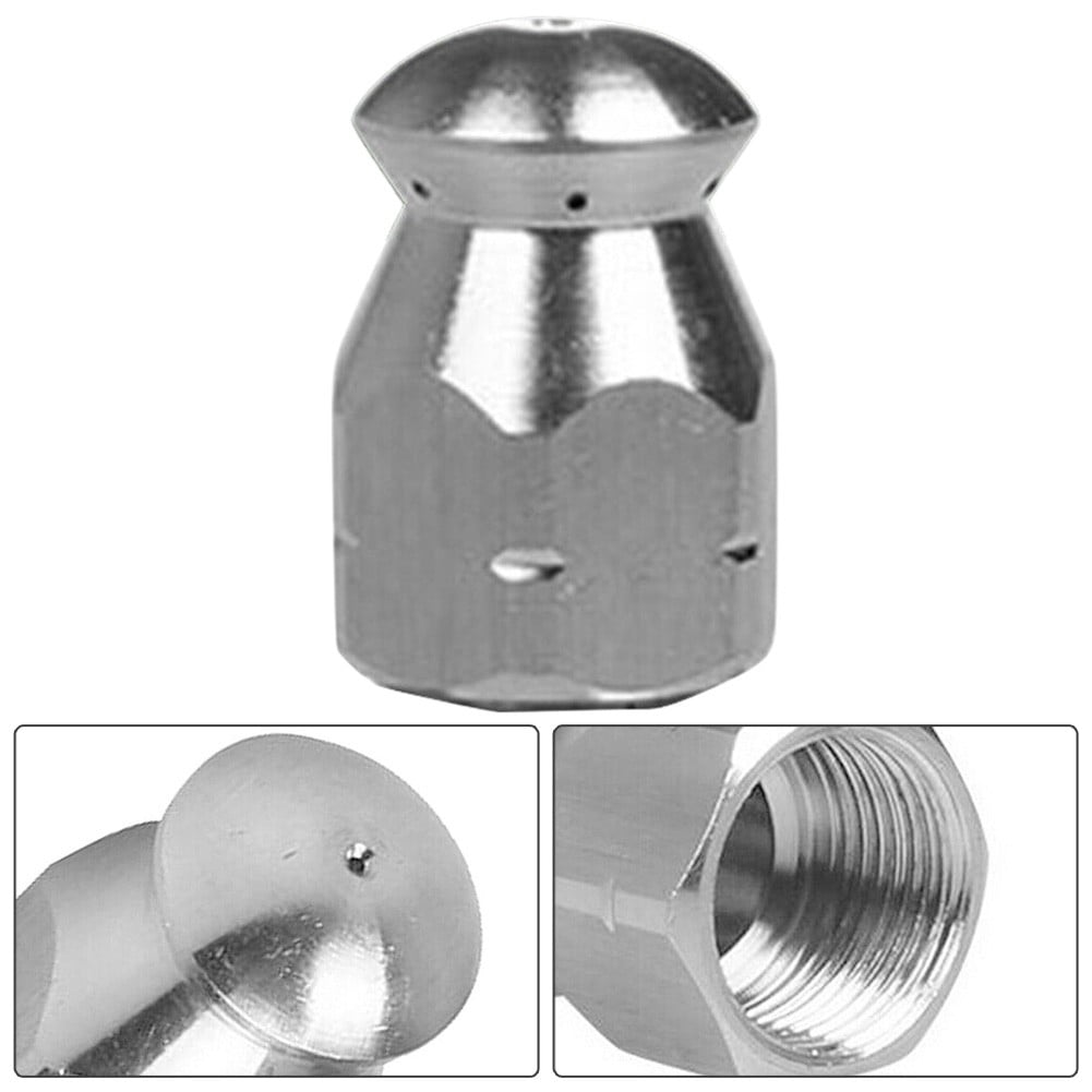 3/8\" Male Pressure Washer Drain Sewer Pipe HOse Jetter Cleaning ...
