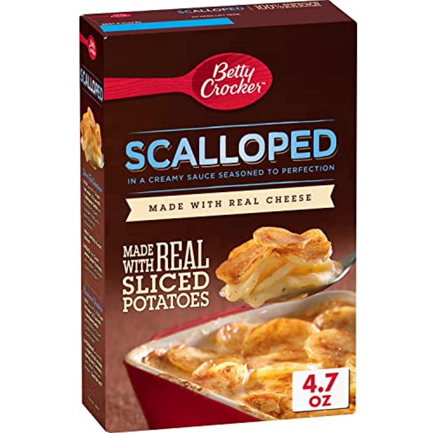 Betty Crocker Scalloped Potatoes, 4.7 Oz (Pack Of 6) - Walmart.com