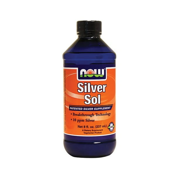 NOW Foods Silver Sol 8 fl oz Liq - Walmart.com