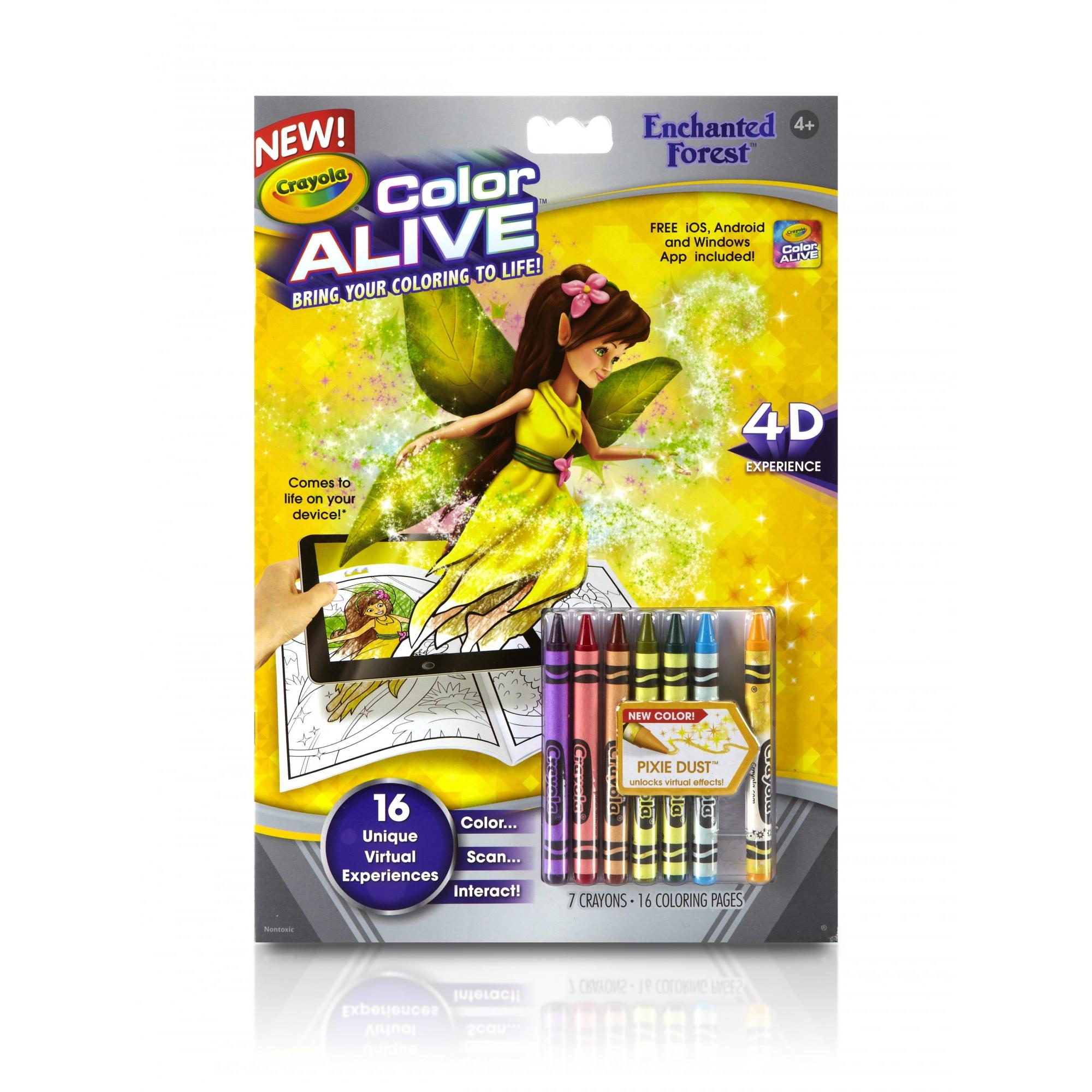Crayola Color Alive Coloring Pages Barbie