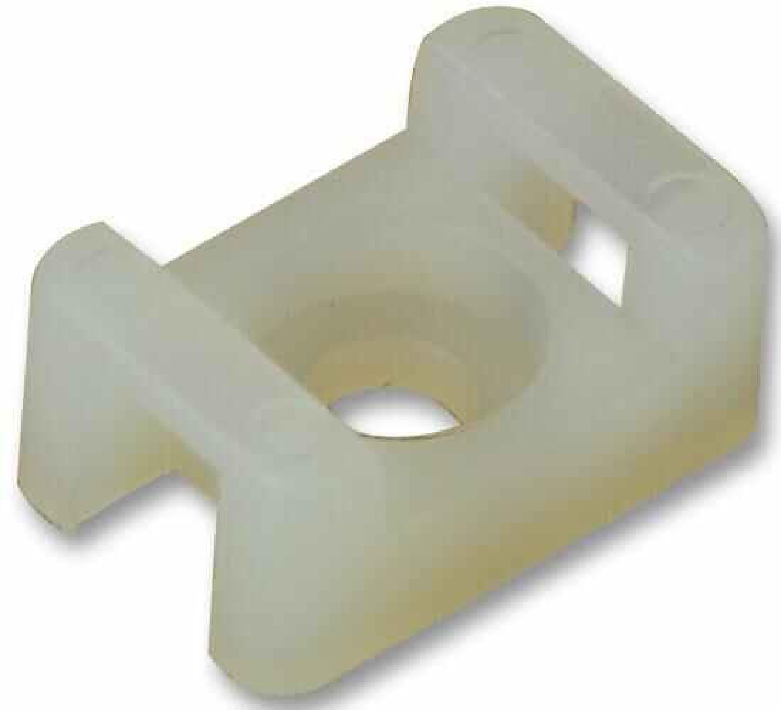 PARTEX - Screw Mount Cable Tie Base M3 4.8mm Natural 100 Pack - Walmart.com