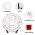 Balery Breast Cancer Awareness (4) Print Bone China Decorative Plate ...