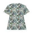 Binienty Scrub Tops with Pockets for Women, Soft Stretch, Comfy V Neck ...