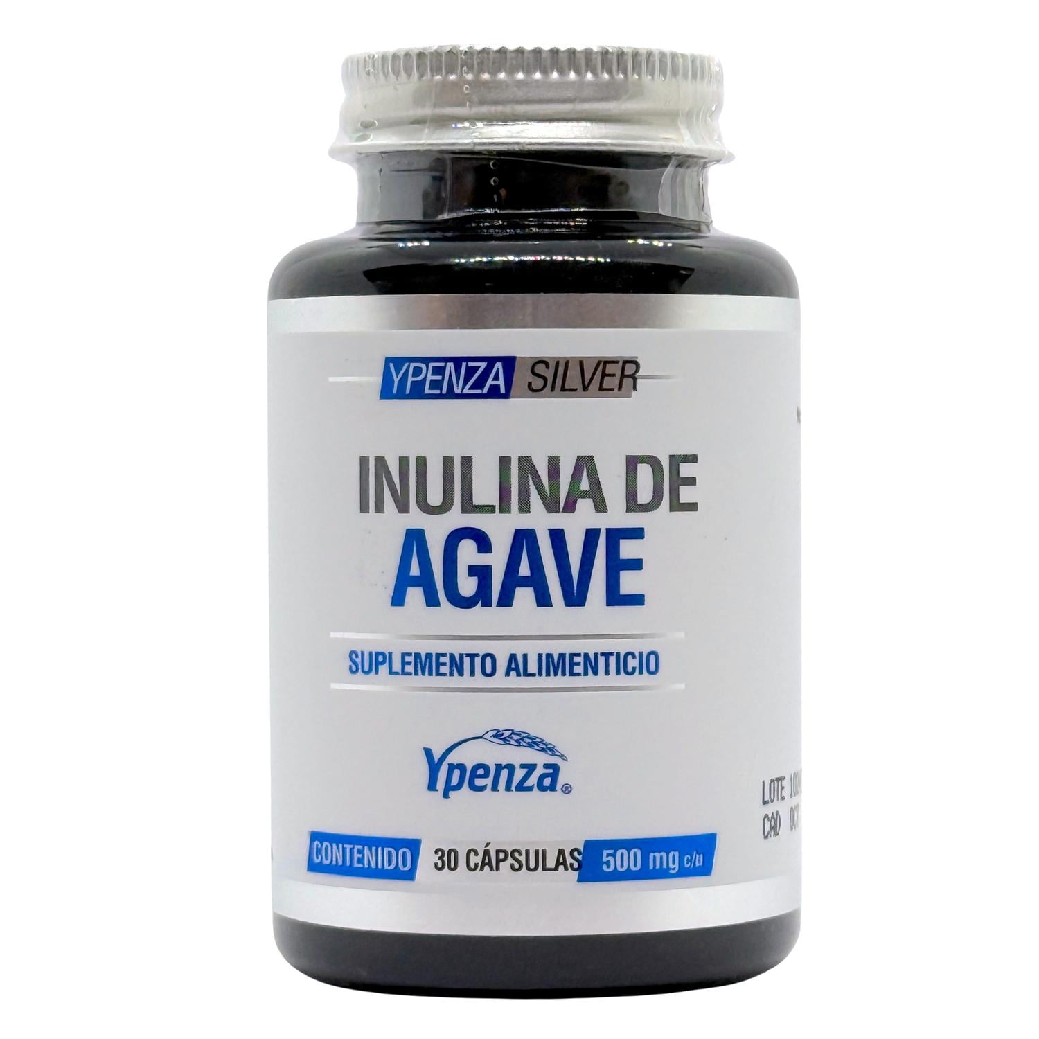 Inulina de Agave 30 cápsulas Ypenza blanco | Bodega Aurrera en línea