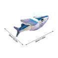 Pet Toys Flappy Fish Cat Toy for Interactive Indoor with Chirping and ...