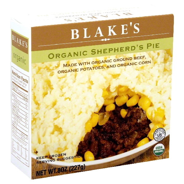 Blakes All Natural Organic Shepherds Pie, 8 Ounce -- 9 per case ...