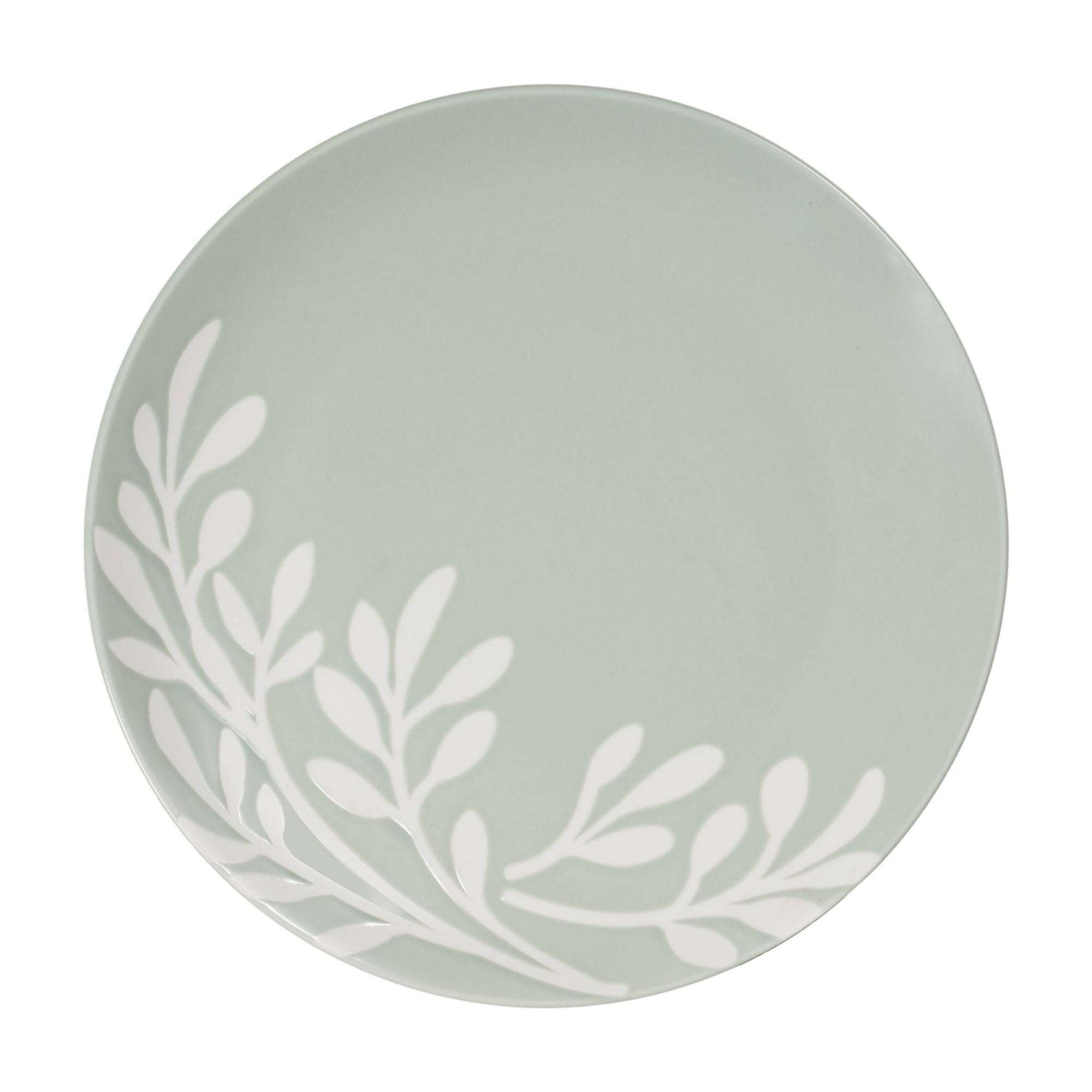 Click here for Mainstays 8in Emelie Green Stoneware Salad Plate N... prices
