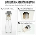 180 Ml Spray Can Olive Oil Cooking Bottle Glass Kitchen Storage Sprayer ...