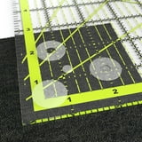 Arteza Acrylic Quilter's Ruler Kit, Non-Slip Rings- 5 Pack - Walmart.com